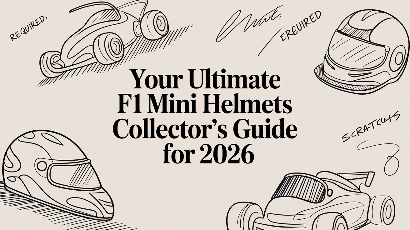 Your Ultimate F1 Mini Helmets Collector's Guide for 2026 – TrackNation